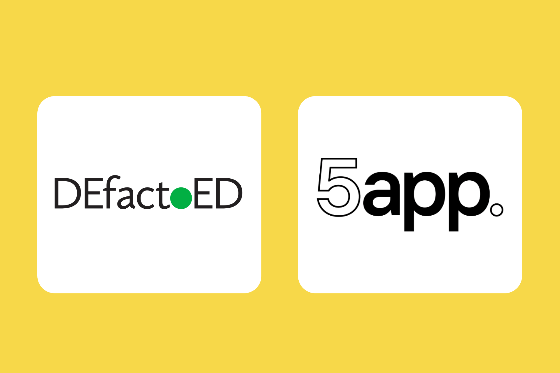 Introducing 5app partner DEfactoED