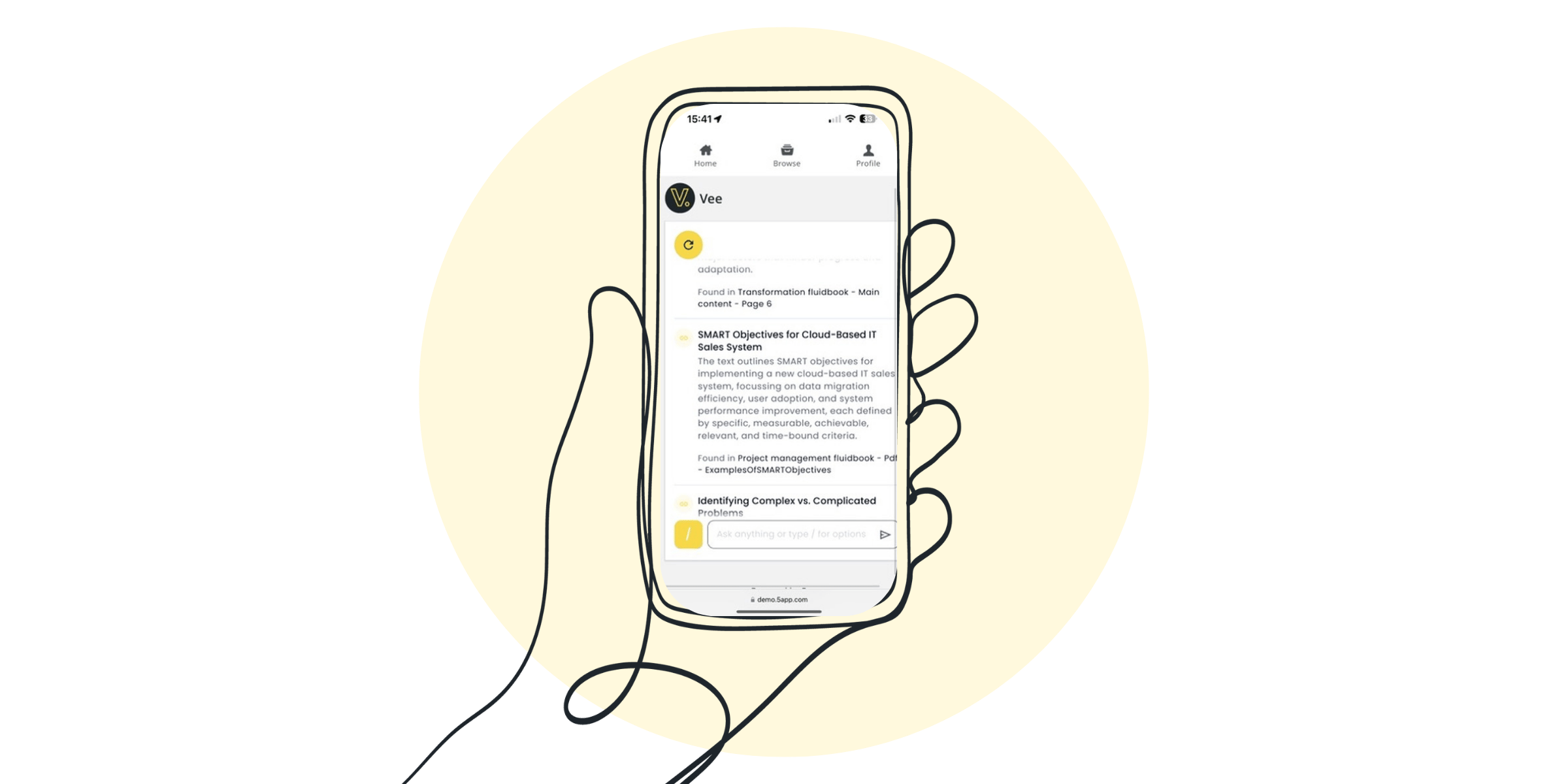 Smart learning anywhere: 5app's mobile learning platform