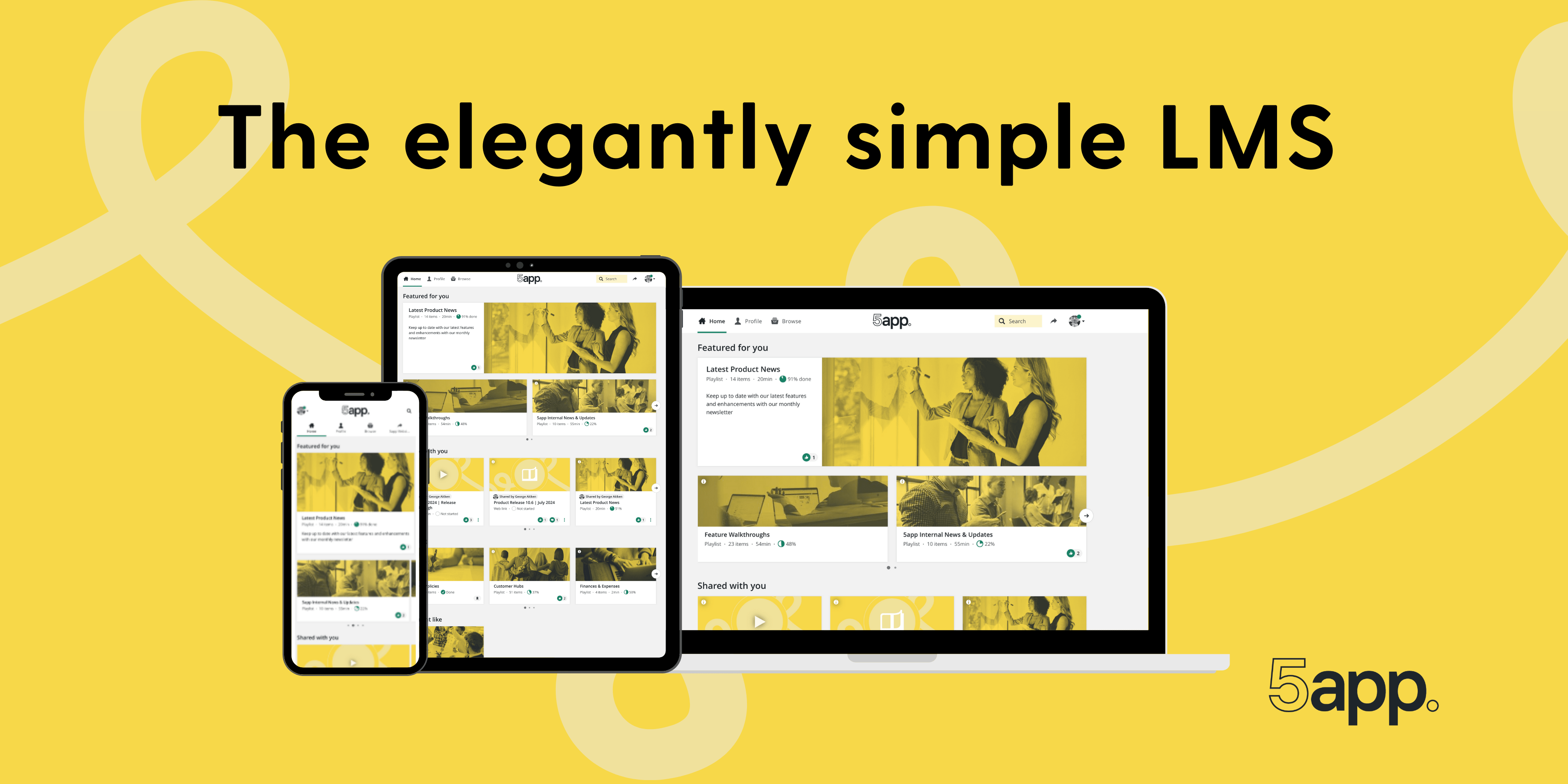 The 5app learning platform