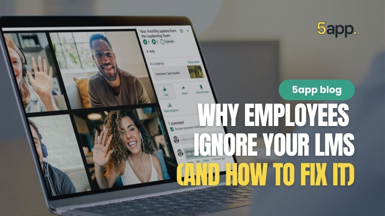 Why employees ignore your LMS (and how to fix it)