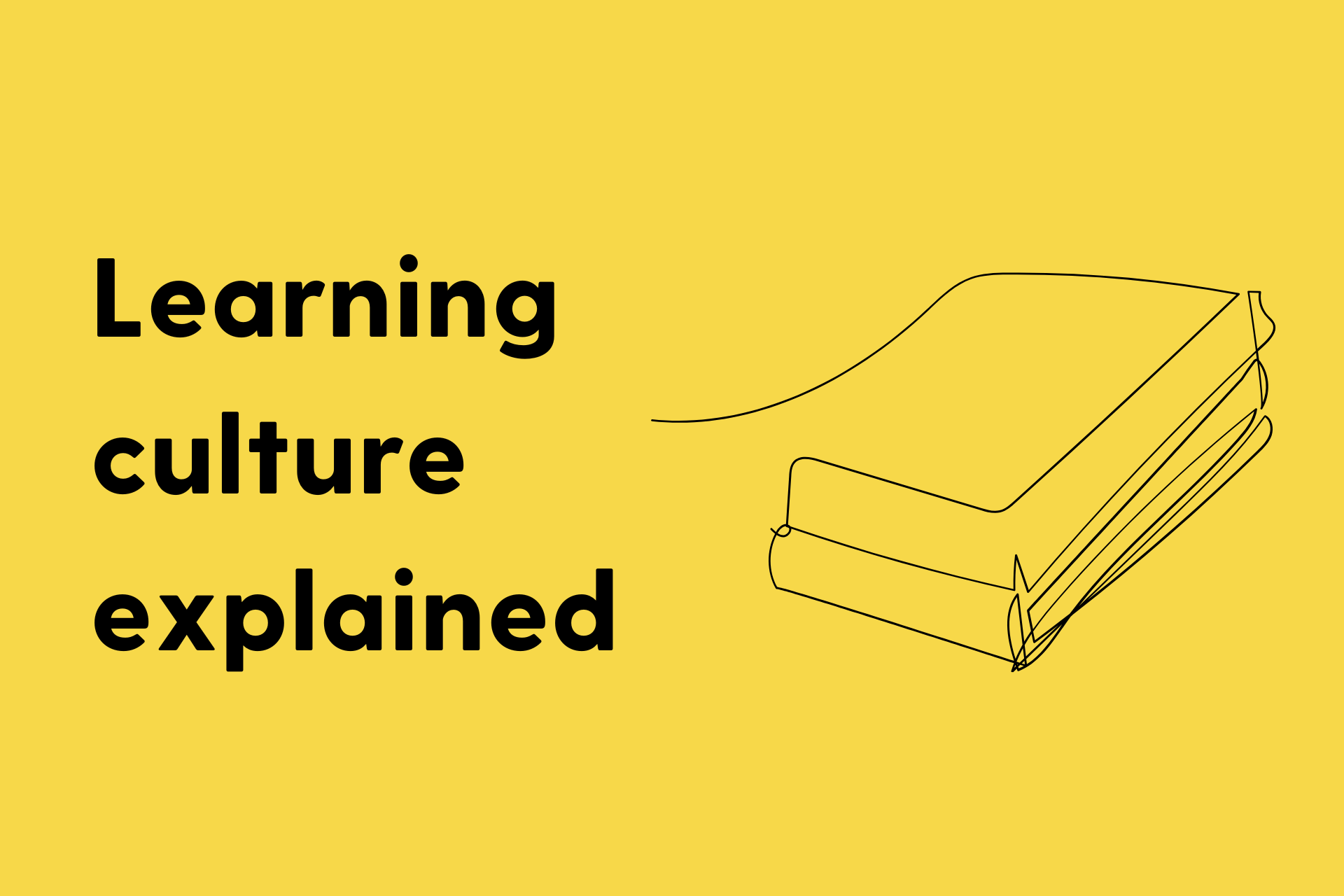 Learning Culture Explained - What, Why and How